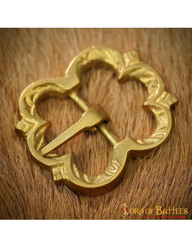 Set of 5 medieval buckles for belts and bags ⚔️ Medieval Shop