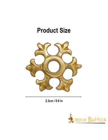 Set 5 medieval flowers for belts and clothing ⚔️ Medieval Shop