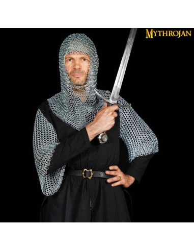Chainmail set with polished zinc finish executioner (size M) ⚔️ ...