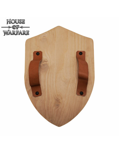 Small customizable wooden shield (43.2 x 29.5 cm.) ⚔️ Medieval Shop