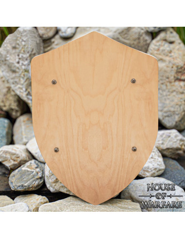 Small customizable wooden shield (43.2 x 29.5 cm.) ⚔️ Medieval Shop