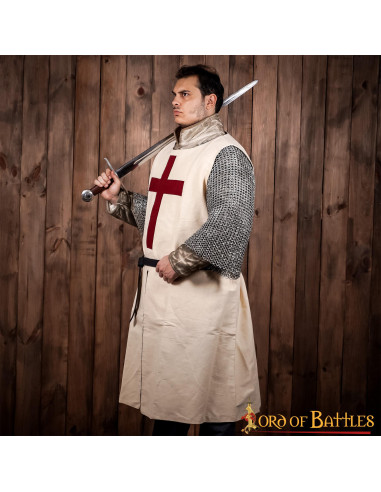 Knights Templar tabard with Christian cross ⚔️ Medieval Shop