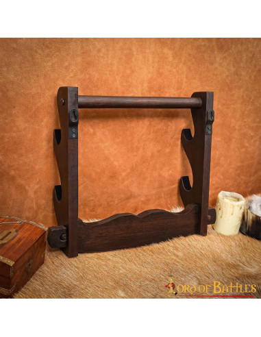 Wall mount for ax or sword (30 x 37.5 cm.) ⚔️ Medieval Shop