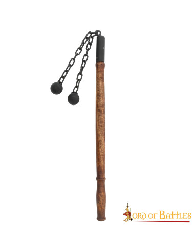 Medieval battle mace, double ball ⚔️ Medieval Shop