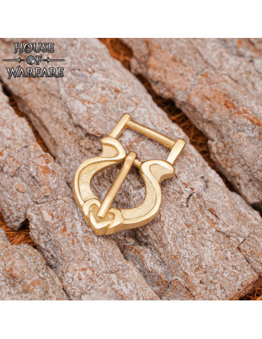 Solid brass medieval buckle ⚔️ Medieval Shop