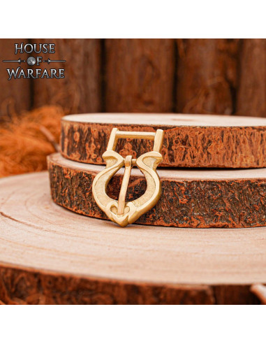 Solid brass medieval buckle ⚔️ Medieval Shop