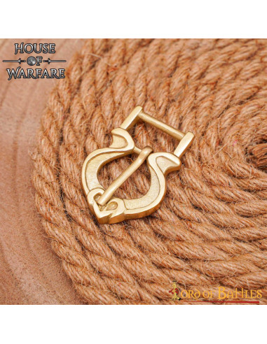 Solid brass medieval buckle ⚔️ Medieval Shop