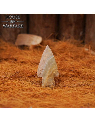 Small flint stone arrowhead (6 cm.) ⚔️ Medieval Shop
