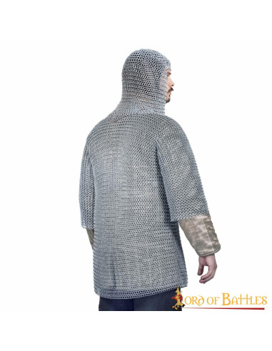 Short sleeve chain mail with executioner (10 mm.) ⚔️ Medieval Shop
