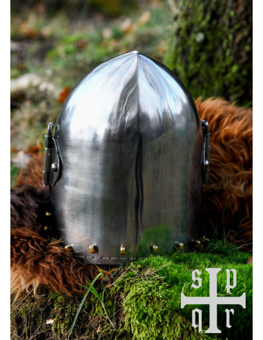 Medieval beaked basin with removable visor, year 1370 ⚔️ Medieval Shop