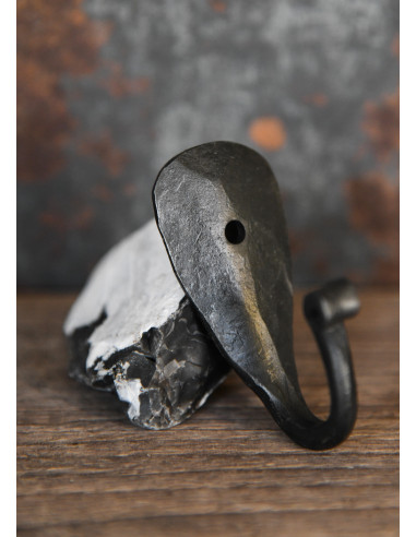 Medieval hand forged wall hook ⚔️ Medieval Shop