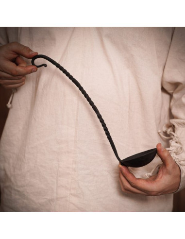 Medieval wrought iron ladle ⚔️ Medieval Shop