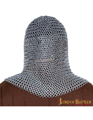 Executioner chainmail round rings, natural ⚔️ Medieval Shop