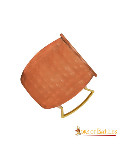 Medieval copper plated steel drinking cup ⚔️ Medieval Shop