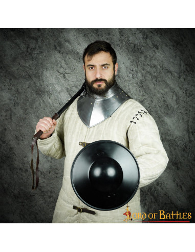 Functional handmade medieval buckler (30.5 cm.) ⚔️ Medieval Shop