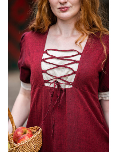 Medieval summer dress with laces ⚔️ Medieval Shop