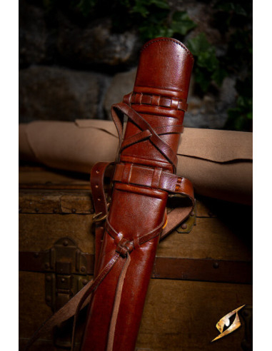 Sheath with belt for swords, brown ⚔️ Medieval Shop