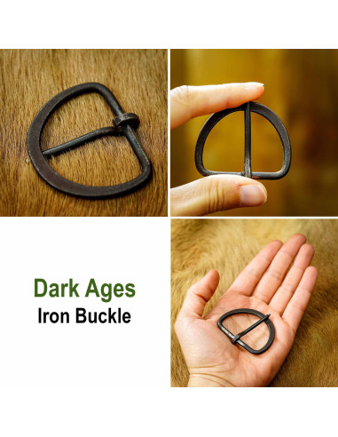 Medieval buckle Middle Ages hand forged iron ⚔️ Medieval Shop