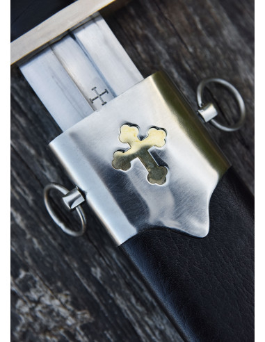 Knights Templar sword with scabbard ⚔️ Medieval Shop