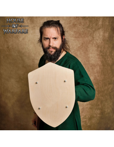 Medieval wooden shield, customizable ⚔️ Medieval Shop