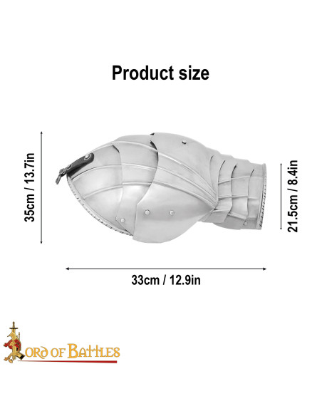Gothic-medieval armor scale shoulder pads ⚔️ Medieval Shop