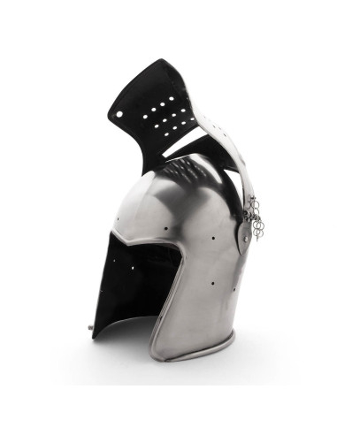 Medieval basin with removable visor, 15th century ⚔️ Medieval Shop