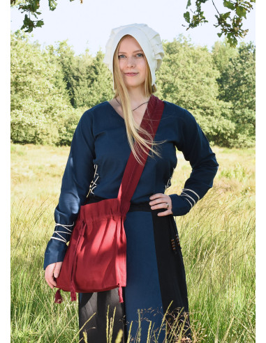 Medieval pilgrim bag or bread bag, various colors ⚔️ Medieval Shop