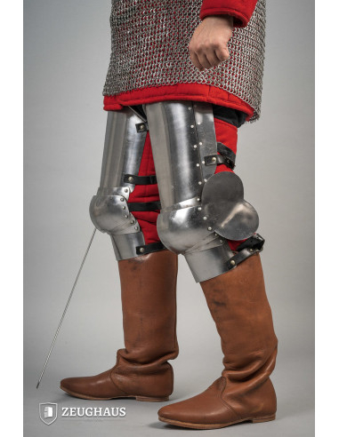 Medieval leg armor, 14th century ⚔️ Medieval Shop