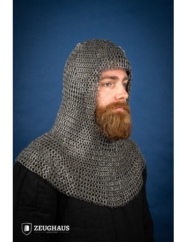 Executioner chain mail mild steel riveted ring (9 mm.) ⚔️ Medieval Shop