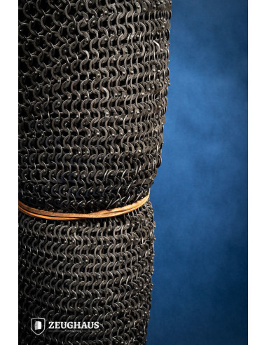 Medieval legs chain mail riveted rings (9 mm.) ⚔️ Medieval Shop