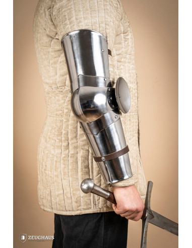 Medieval arms, 14th century, polished steel (1.6 mm.) ⚔️ Medieval Shop