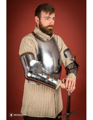 Medieval arms Years 1390-1450, polished steel (1.6 mm.) ⚔️ Medieval Shop