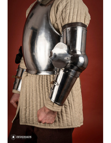 Medieval arms Years 1390-1450, polished steel (1.6 mm.) ⚔️ Medieval Shop