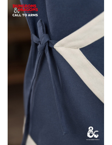 Medieval monk's vest, natural blue color ⚔️ Medieval Shop