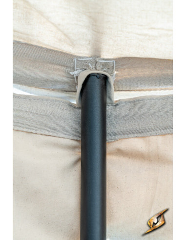 Medieval marquee tent, natural 4 x 6 meters. (Compact Version) ⚔️ ...