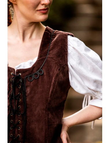 brown medieval bodice ⚔️ Medieval Shop