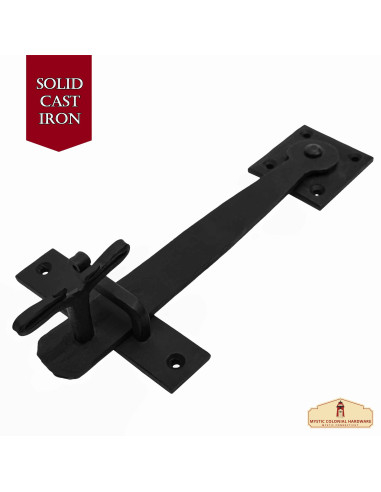 Medieval wrought iron door latch (22 cm.) ⚔️ Medieval Shop
