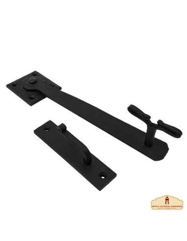 Medieval wrought iron door latch (22 cm.) ⚔️ Medieval Shop