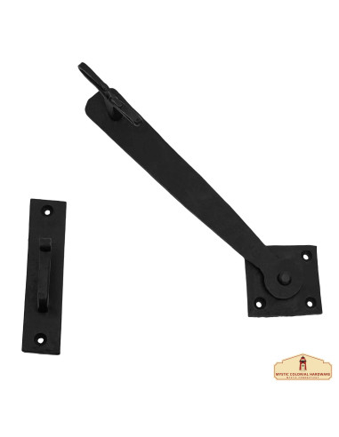 Medieval wrought iron door latch (22 cm.) ⚔️ Medieval Shop