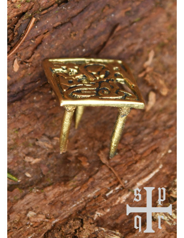 Medieval brass belt hardware for decoration ⚔️ Medieval Shop