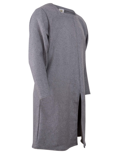 Medieval wool tunic model Sigeric, gray ⚔️ Medieval Shop