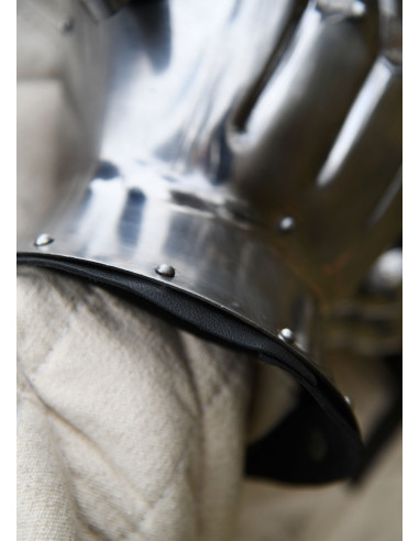Medieval gauntlets 14th century with decorative rivets ⚔️ Medieval Shop