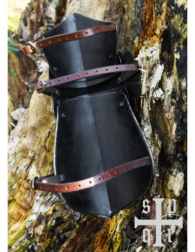 Medieval steel knee and upper leg protectors ⚔️ Medieval Shop