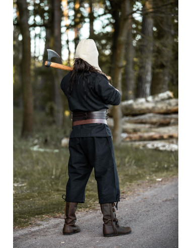 Cotton peasant crepe, natural white color ⚔️ Medieval Shop