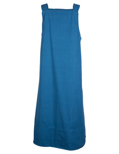 Dress style apron model Lientje, light blue color ⚔️ Medieval Shop