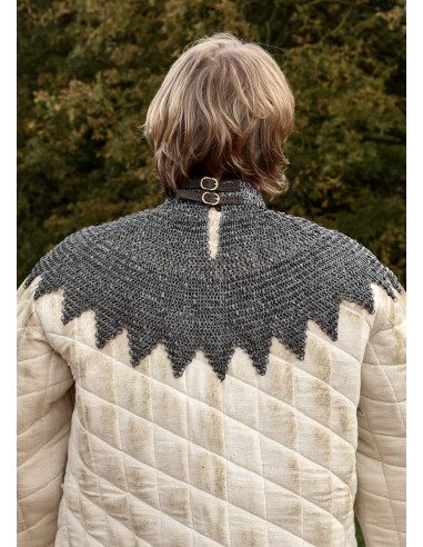 Bishop's cloak with leather strap closure with buckle ⚔️ Medieval Shop